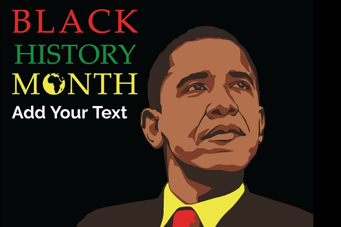 Black History Month & MLK day template design | PosterMyWall