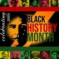 Black history month 2023 Template | PosterMyWall