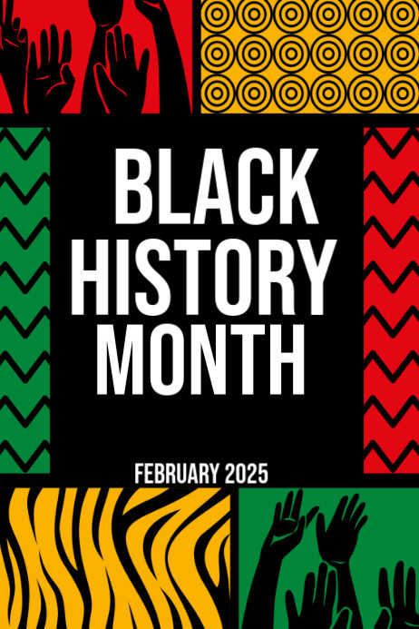 Black history month 2025 Template | PosterMyWall