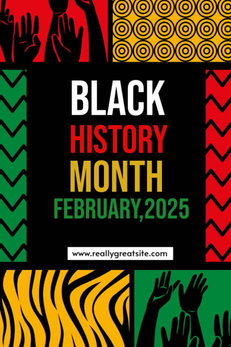 Black history month 2025 Template | PosterMyWall