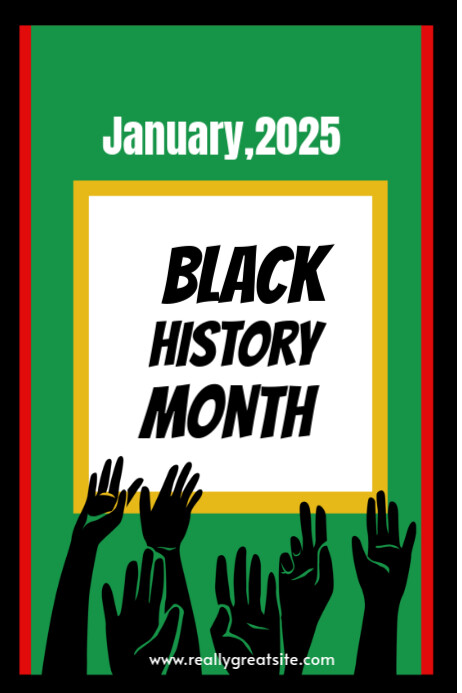Black History Month 2025 Template | PosterMyWall