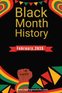 Black History Month Poster Template 2025 | PosterMyWall