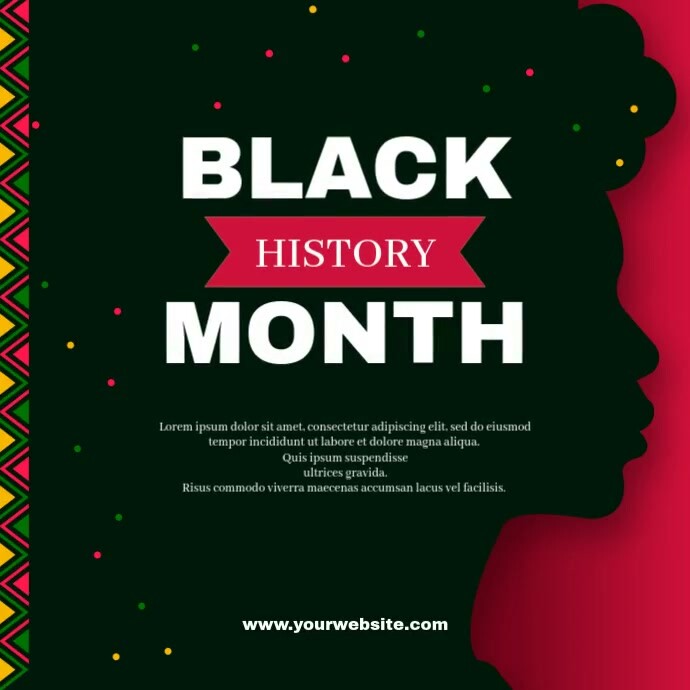 Black History Month 2025 Template | PosterMyWall