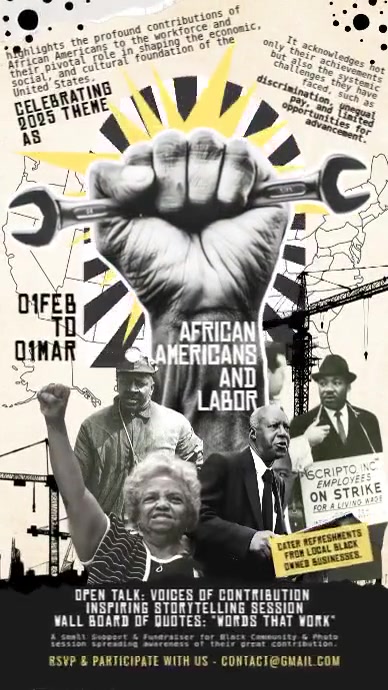 Copy of Black History Month 2025 Theme Template | PosterMyWall