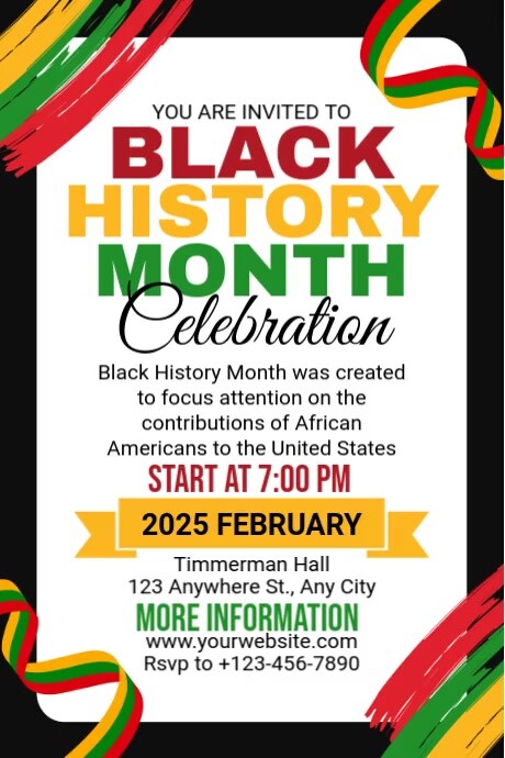 Black History Month Ads Template | PosterMyWall