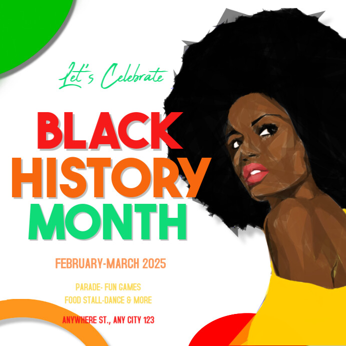 Copy of black history month celebration 2025 | PosterMyWall