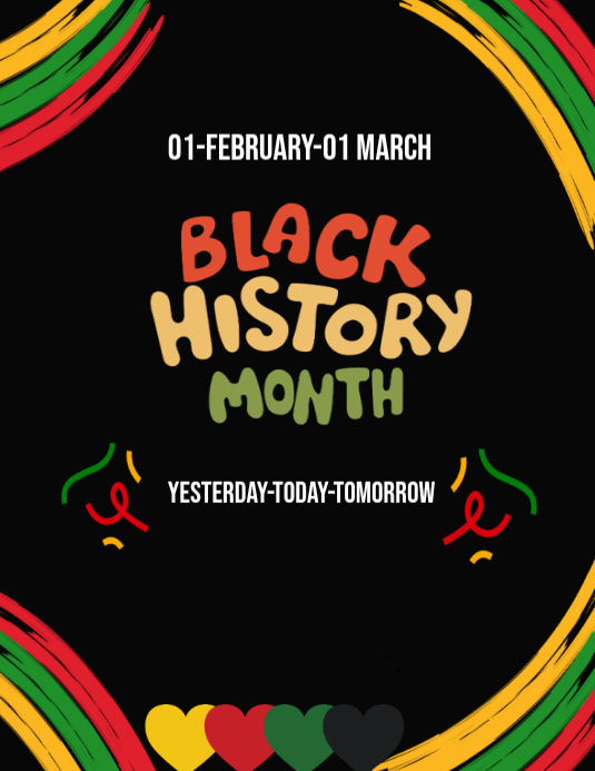 Black History Month day template 2026 | PosterMyWall