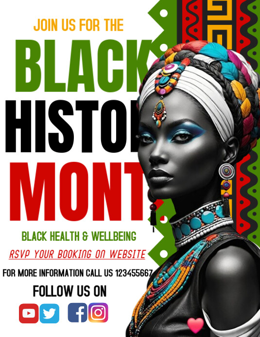 Black history month Template | PosterMyWall