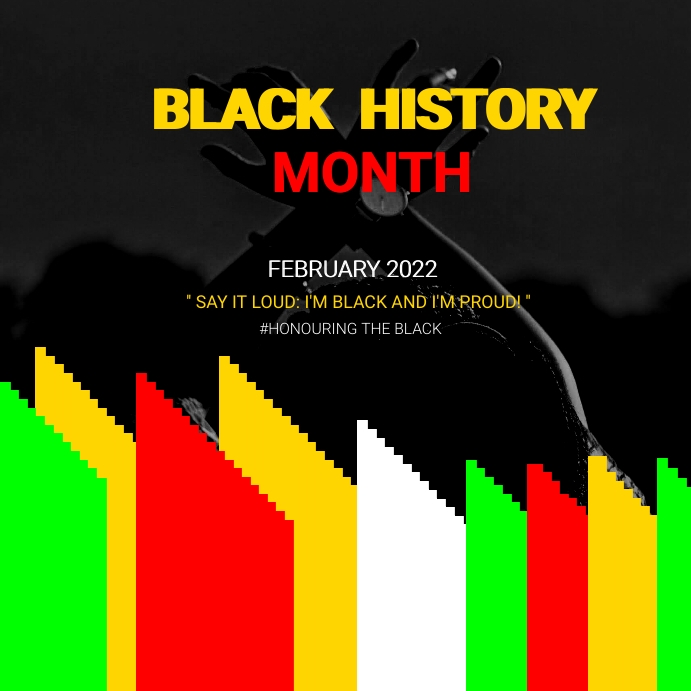 Plantilla de Mes de La Historia Negra | PosterMyWall