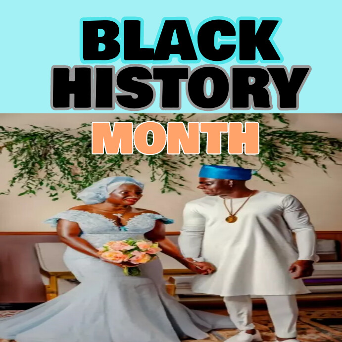 Modèle Black History Month | PosterMyWall