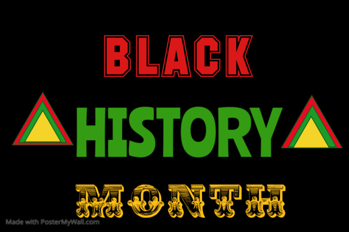 Plantilla de Del Mes de La Historia Negra | PosterMyWall