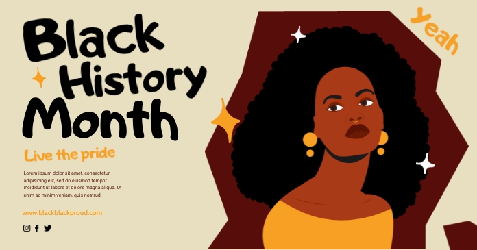 Black History Month Template | PosterMyWall