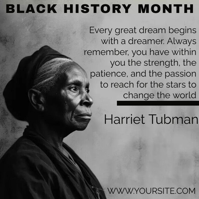 black history month flyer, ig post, social me Template | PosterMyWall