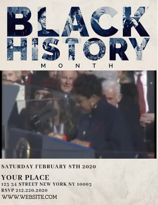 BLACK HISTORY MONTH FLYER DESIGN Template | PosterMyWall