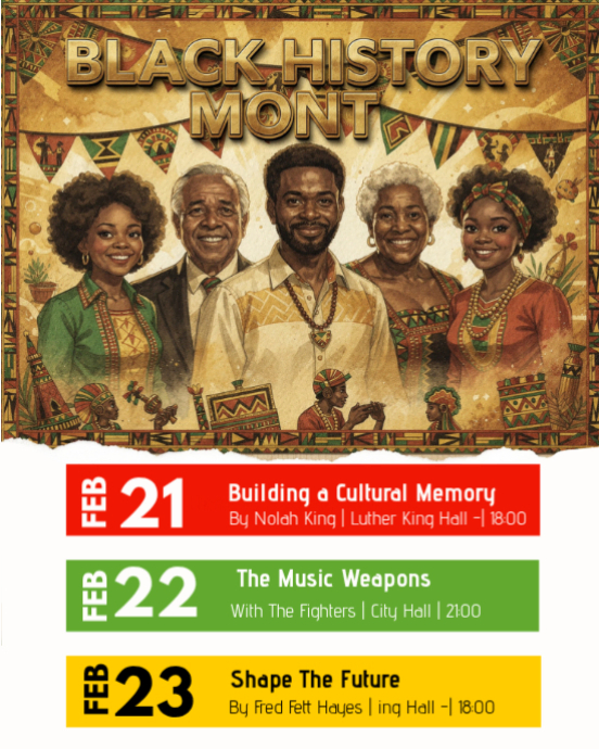 Black History Month Instagram Portrait Template | PosterMyWall