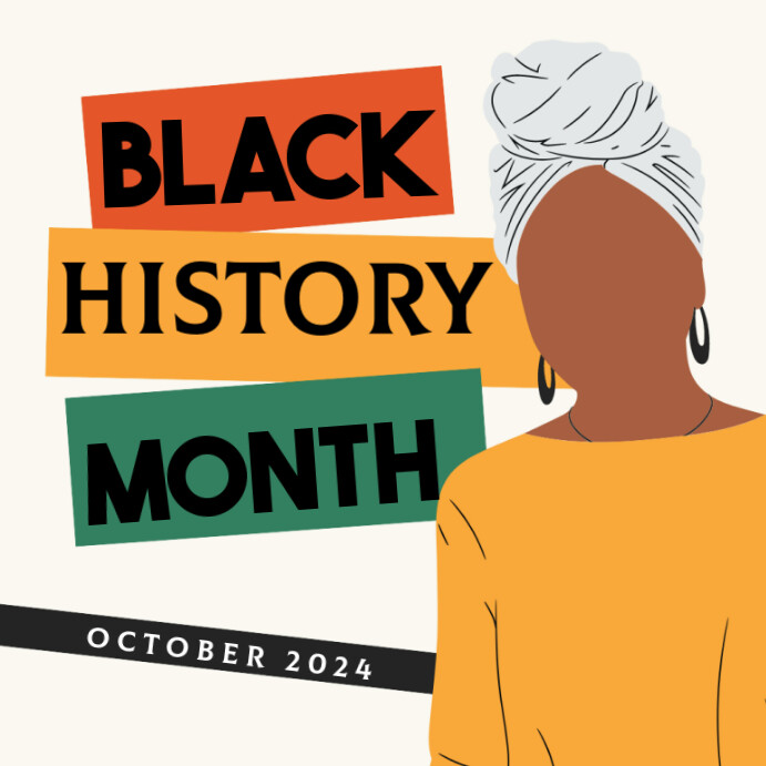 Black History Month Instagram post 2024 Template | PosterMyWall