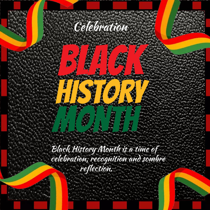 Black history month Instagram post Template | PosterMyWall