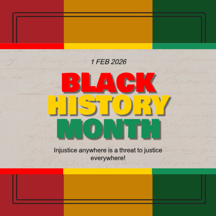 Copy of Black History Month Instagram Post | PosterMyWall