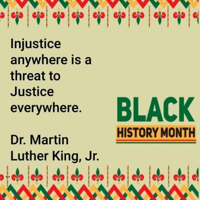 Black history month instagram post Template | PosterMyWall