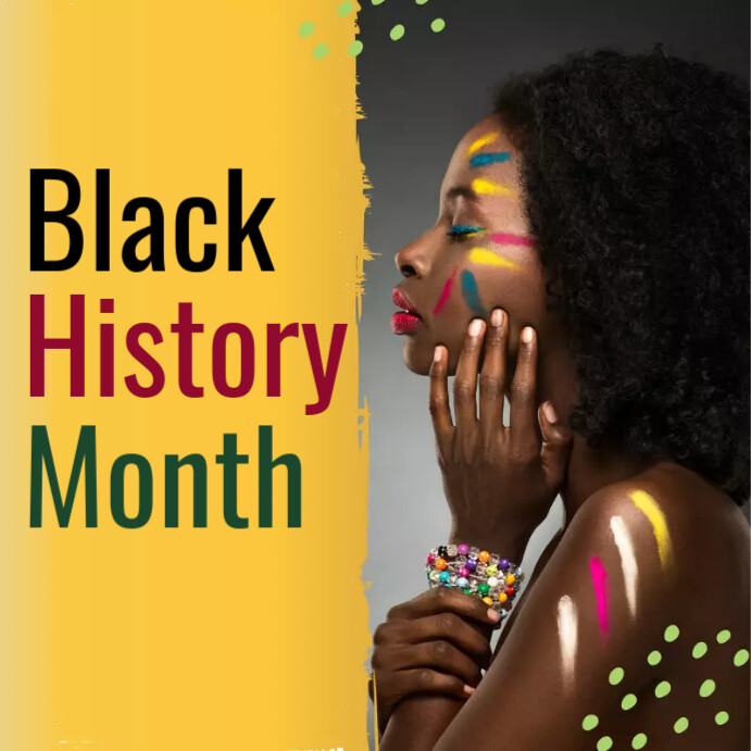 Plantilla de Publicación de Instagram Del Mes de La Historia Negra ...