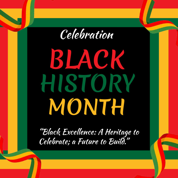 Black history month Instagram post Template | PosterMyWall