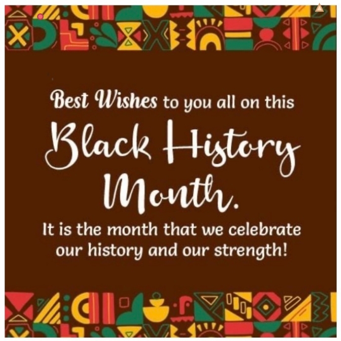 Black history month instagram post Template | PosterMyWall
