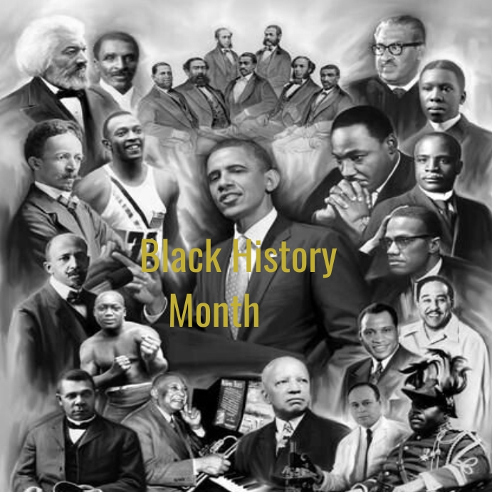 Black history month instagram post Template | PosterMyWall
