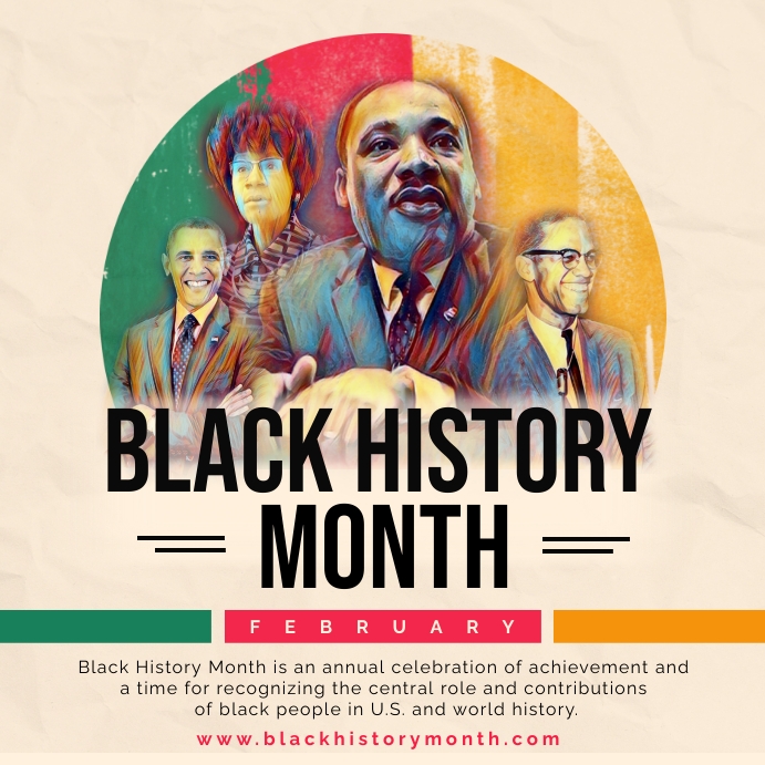 Black History Month Instagram Post Design Template | PosterMyWall