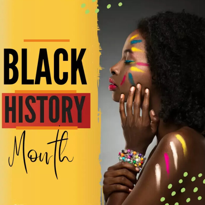Black history month Instagram post Template | PosterMyWall