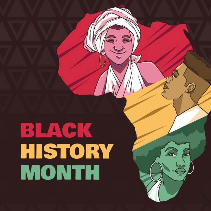 Black history month Instagram post template | PosterMyWall