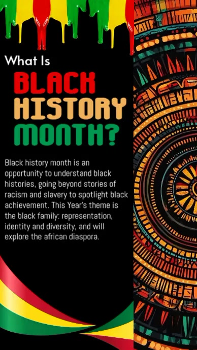 Black History Month Instagram Story Template | PosterMyWall