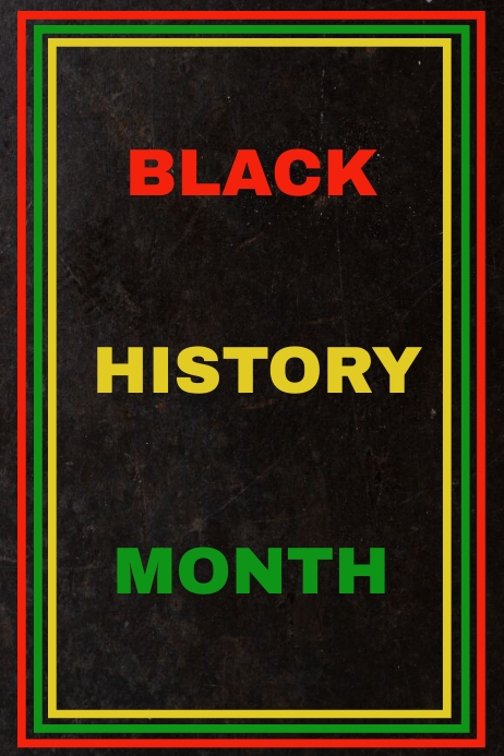 Plantilla de black history month poster | PosterMyWall