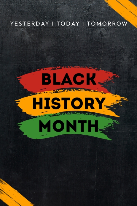 Black History Month Poster Template | PosterMyWall