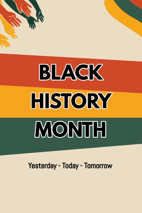 Black History Month Poster Template | PosterMyWall