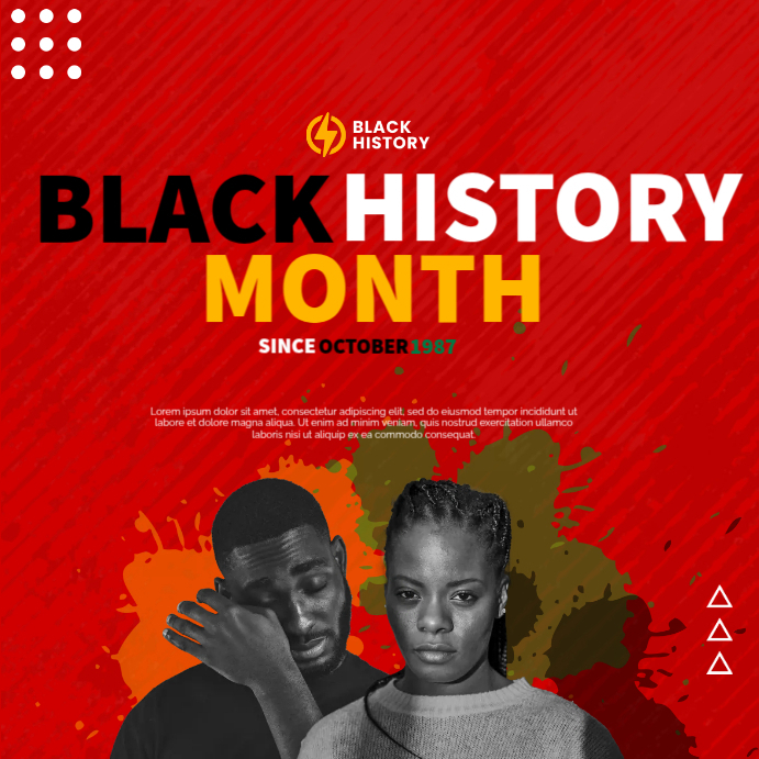 Black History Month Poster Template | PosterMyWall