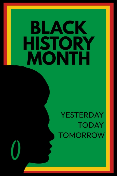 Black History Month Poster Template | PosterMyWall