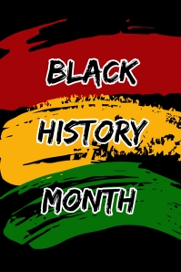 Black History Month Poster Template | PosterMyWall