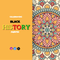 Black History Month Poster Template | PosterMyWall