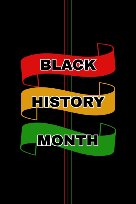 Black History Month Poster Template | PosterMyWall