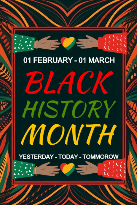Black history month template 2025 | PosterMyWall