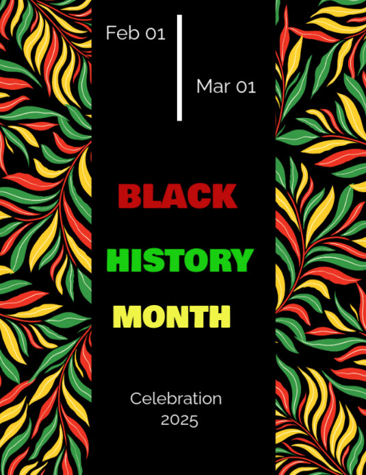 Black history month template 2025 | PosterMyWall