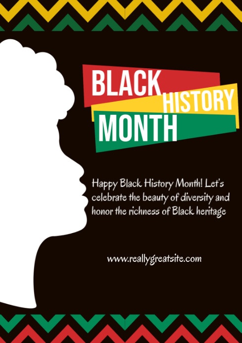 Black history month template 2025 | PosterMyWall
