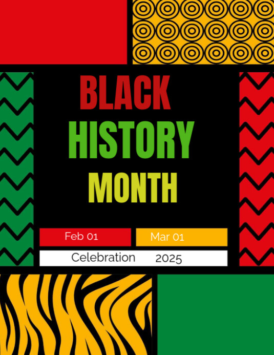 Black history month template 2025 | PosterMyWall