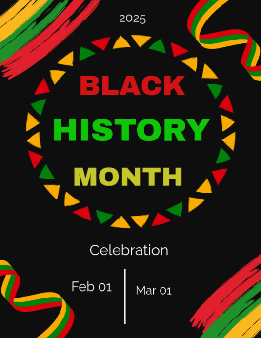 Black history month template 2025 | PosterMyWall