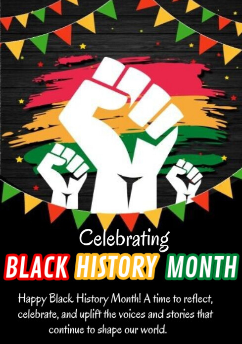 Black history month template 2025 | PosterMyWall