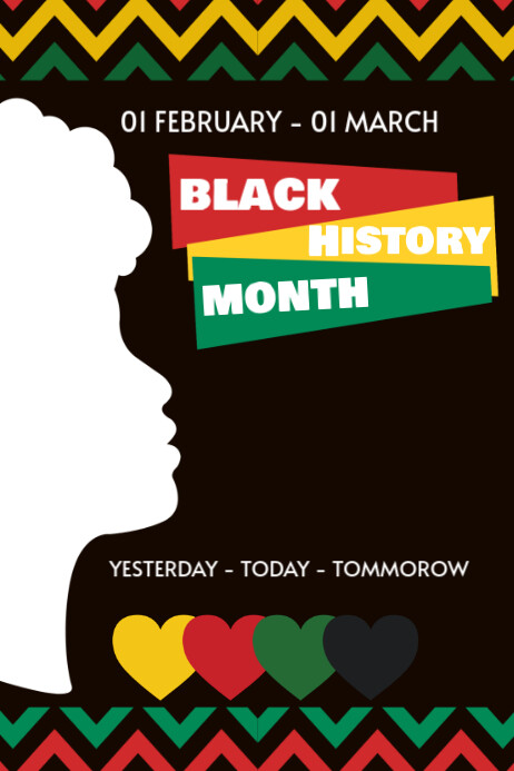 Black History Month template 2025 | PosterMyWall