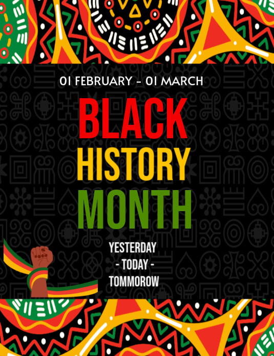 Black history month template 2025 | PosterMyWall