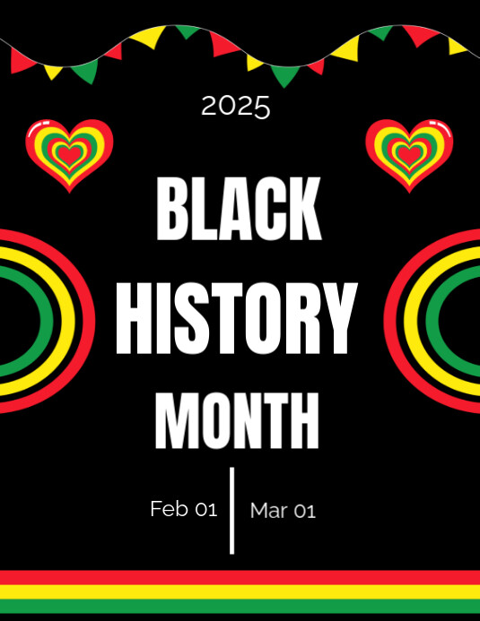 Black history month template 2025 | PosterMyWall
