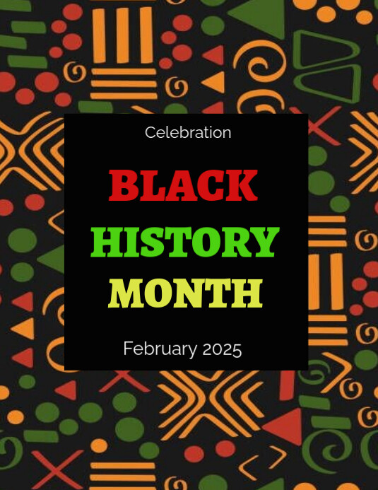 Black History Month template 2025 | PosterMyWall