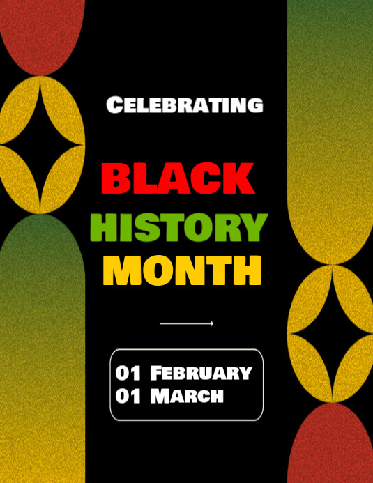 BLACK HISTORY MONTH template 2025 | PosterMyWall